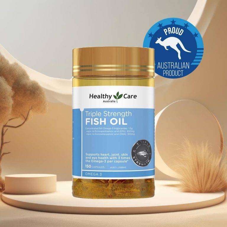 Healthy Care Triple Strength Fish Oil - 150 Caps