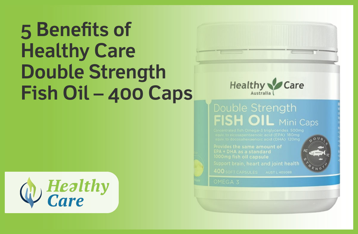 Healthy Care Double Strength Fish Oil
