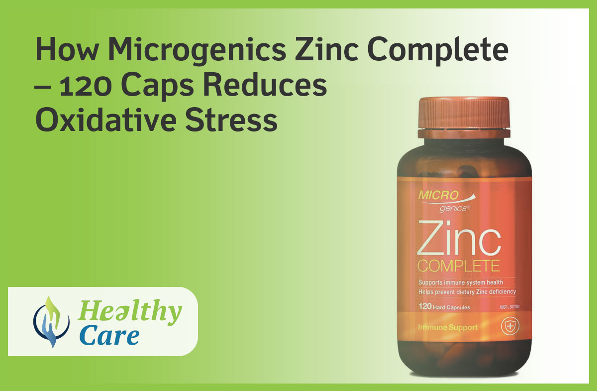 Microgenics Zinc Complete – Reduce Oxidative Stress Naturally